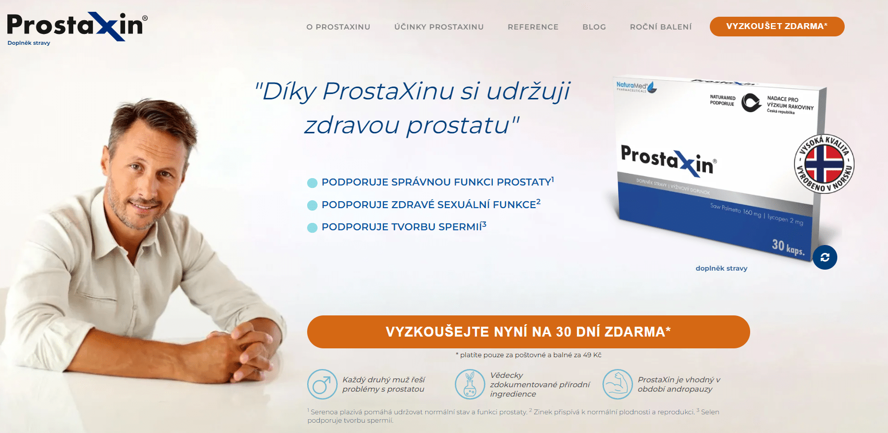 ProstaXin [recenze 2026]: Pomáhá na prostatu? - Urologické listy